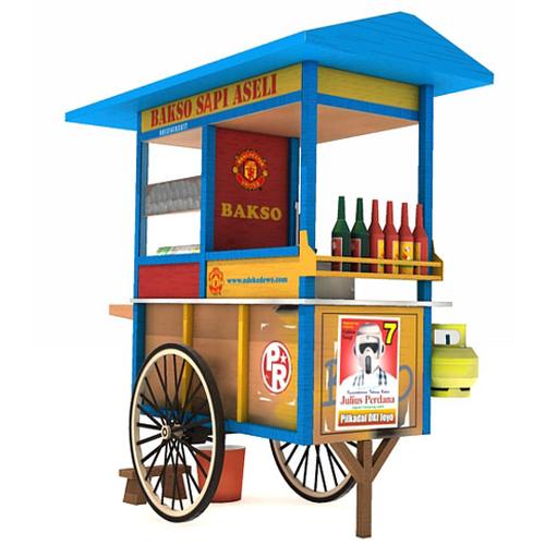 Jual DIY Miniatur Gerobak Bakso - Jakarta Timur - Merpati Store | Tokopedia