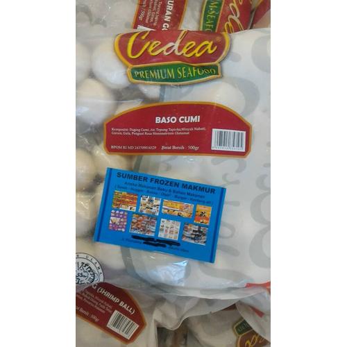 Jual 25 bakso cumi 500gr cedea - Jakarta Utara - SUMBER FROZEN MAKMUR ...