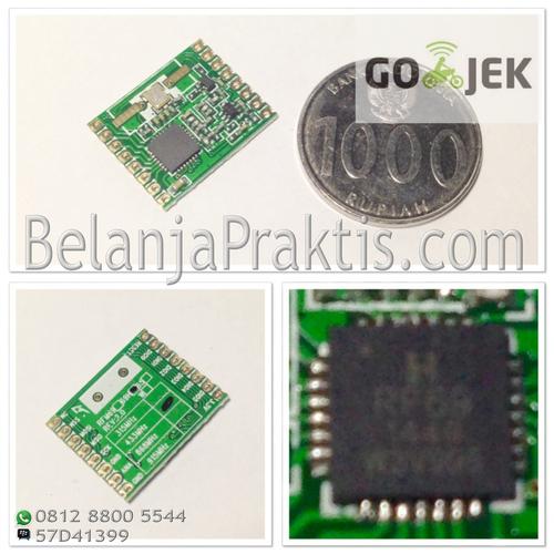 Jual RFM69HW RFM69H FSK Wireless RF Transceiver Module 20dBm 433MHz ...
