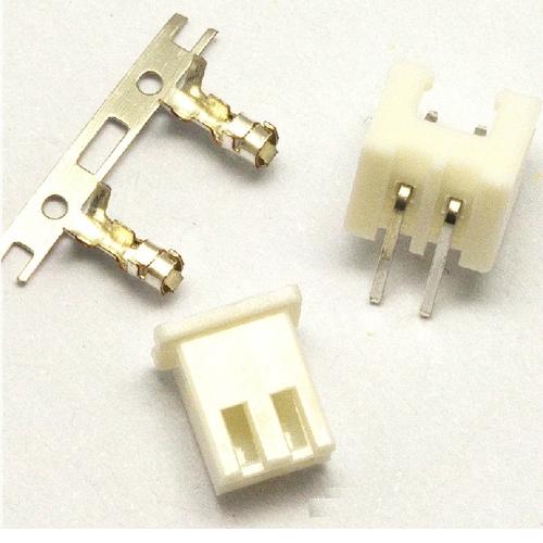 Jual 2 Pin Connector leads 90 degrees Header 2.54mm XH-2P connector ...