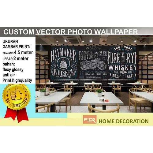 Jual wallpaper untuk dinding cafe resto - Kab. Garut - fidrbrader ...