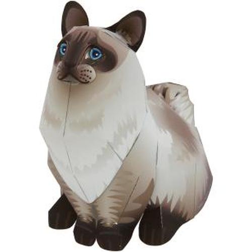 Jual DIY Miniatur Papercraft Hewan Kucing Ragdoll - Jakarta Timur ...