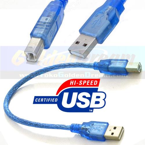 Jual Kabel Printer USB Arduino UNO MEGA Data Cable PC USB A to B Male ...