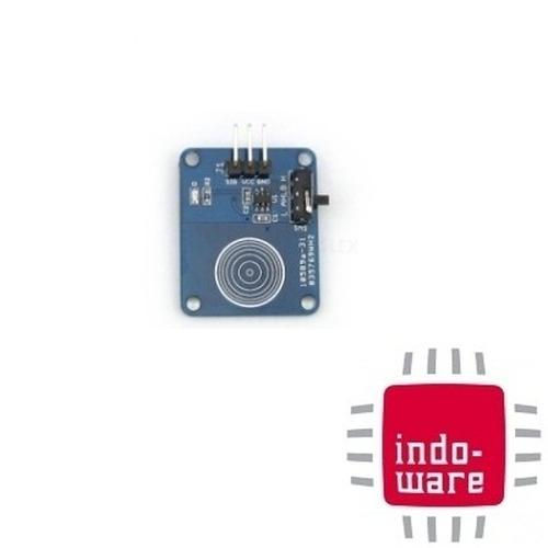 Jual TTP223 TTP223B Sensor Sentuh Single Capacitive Touch Switch ...