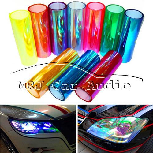 Jual Stiker bunglon lampu motor mobil panjang 50cm Stiker lampu pelangi ...