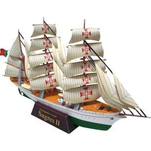 Jual DIY Miniatur Papercraft Kapal Layar Sagres2 - Jakarta Timur ...