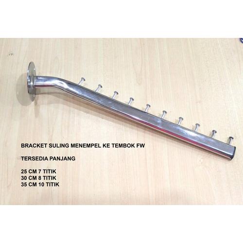 Jual Bracket Suling 30cm 8 Titik Tembok / Bracket Display - Jakarta ...
