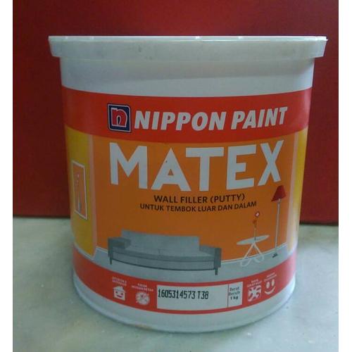 Jual DEMPUL / PLAMIR TEMBOK MATEX 1 KG / WALL FILLER / PUTTY PLAMUR ...