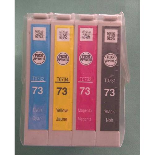 Jual Epson 73 (bukan 73N) Tinta Cartridge Original Set (4warna) C79 C90 ...