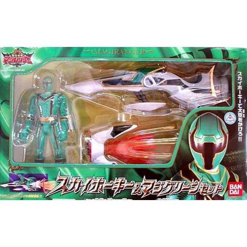 Jual magi ranger green bandai action figure sentai power rangers ...
