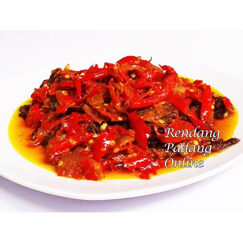 Jual Dendeng Padang Balado 1/2 Kg - Kota Pekanbaru - Rendang Padang ...