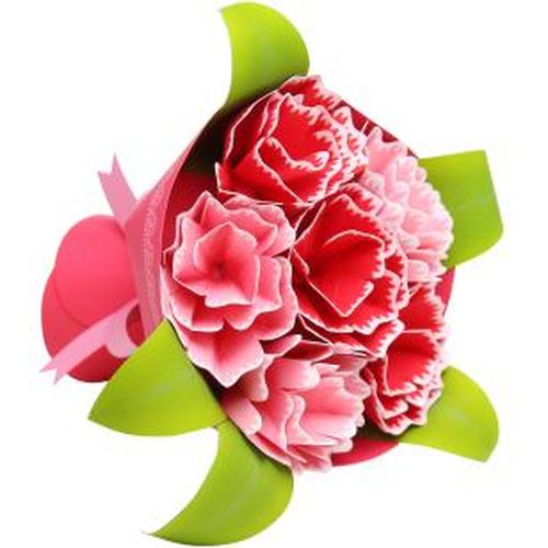 Jual DIY Miniatur Papercraft Mini Bouquet Bunga Carnation - Jakarta ...