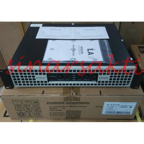 Jual Power Amplifier Wisdom la2000 la 2000 original - Jakarta Barat ...