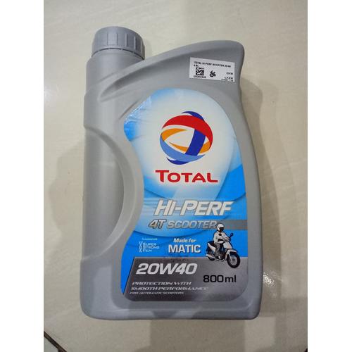 Jual Oil TOTAL Hi-Perf 4T SCOOTER for Matic - Kab. Jombang - Buldozer ...