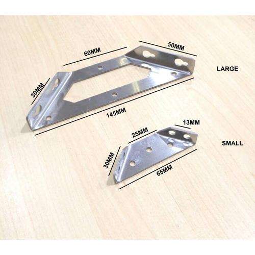 Jual Bracket Siku Small / Corner Bracket / Join Bracket - Jakarta Barat ...