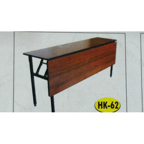 Jual meja meeting lipat meja panjang HPL kaki lipat meja cafe kursi ...