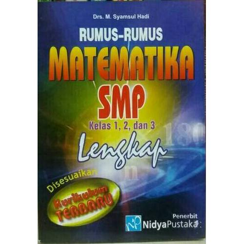 Jual Rumus-Rumus Matematika SMP Kelas 1, 2 dan 3 Lengakap - Jakarta ...