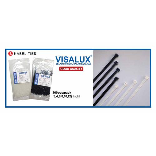 Jual Pengikat kabel | Kabel ties Visalux 20cm (200mm x 3.6mm) - Kota ...