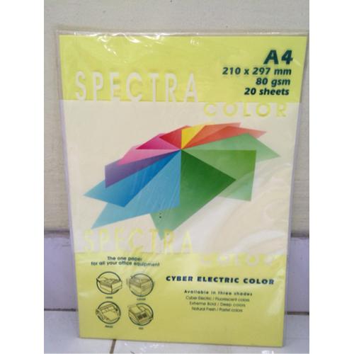 Jual Kertas Spectra Color paper uk A4 80gsm - Jakarta Pusat - Jong Mini ...