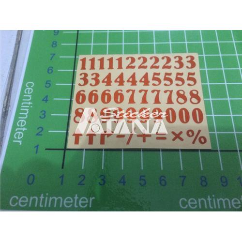 Jual Sticker Cutting Scotlite Angka + Simbol Untuk Menulis Sesuai ...