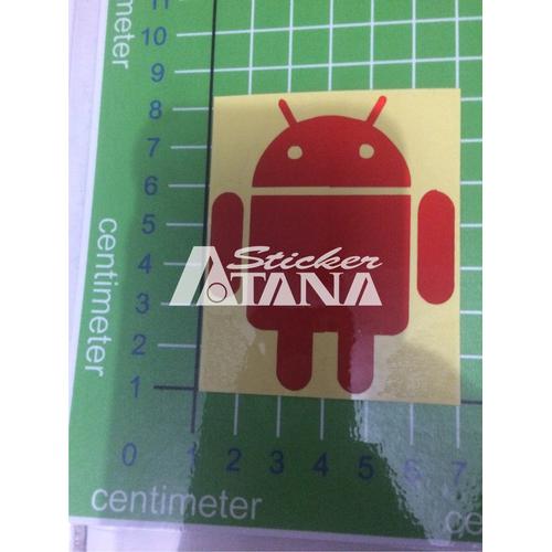 Jual Sticker Cutting Scotlite Logo Android Robot - Kota Pekalongan ...