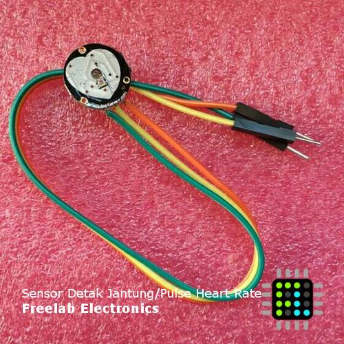 Jual Sensor Detak Jantung Pulse Heart Rate Analog - + Strap On ...