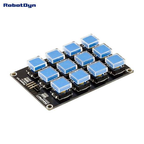 Jual Analog Multi Button 12 Channel by Robotdyn + Cap Push button ...