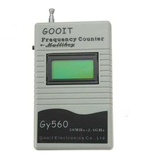 Jual Frequency Counter Meter Alat Pengukur Tingkat Frekuensi 50 MHz 2.4 ...