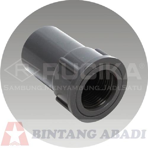 Jual Rucika Socket Drat Dalam SDD PVC 2 1/2" AW / Faucet Socket - Kab ...