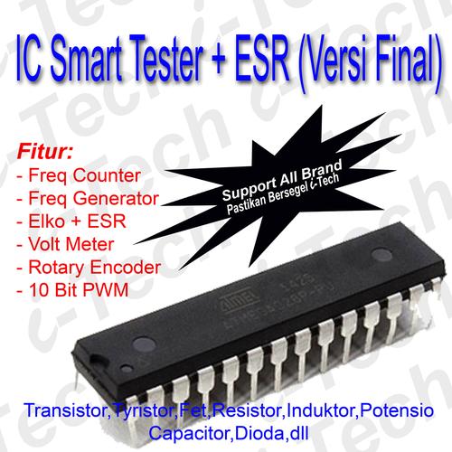 Jual IC ESR - Smart Tester - Komponen Tester - AVR Tester - Kab. Jember ...