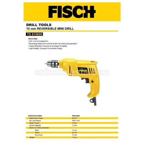 Jual Mesin Bor Reversible Mini Drill MCCULLOCH / FISCH TD 815600 - Kota ...