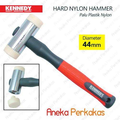 Jual Palu Plastik Nilon / Nylon Hammer Dia 44mm KENNEDY Gagang Plastic ...
