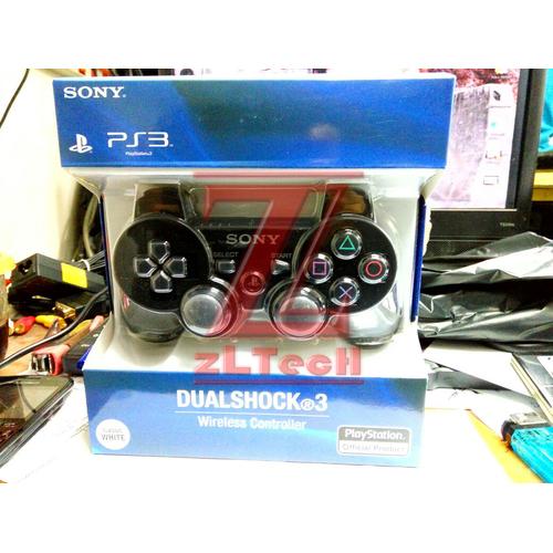 Jual Stick Stik PS3 wireless controller OP Ori Pabrik Black - Stick PS3 ...