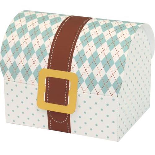 Jual DIY Papercraft Kotak Kotak D-Shaped 01 Argyle Pattern - Jakarta ...