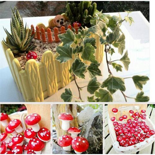 Jual Jamur Merah Mini kerajinan untuk Miniatur Tanaman Pot - Kab ...