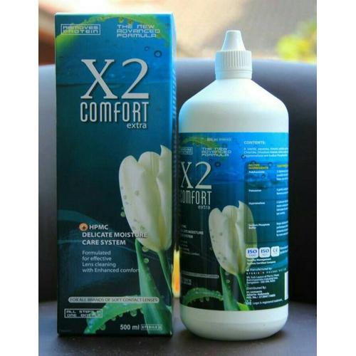 Jual Solution / Cairan Softlens X2 500ml / X2 Comfort 500ml - Jakarta ...