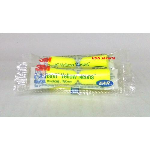 Jual 3M Yellow Neon Uncorded Ear Plug - Pelindung Telinga - Jakarta ...