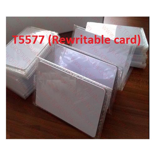 Jual T5577 125KHz REWRITABLE RFID CARD / PROXIMITY CARD / ID CARD ...