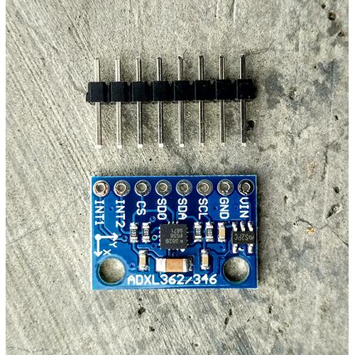 Jual GY-362 ADXL362 3 Axis Acceleration Sensor Module SPI Interface ...