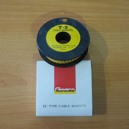 Jual Camsco Cable Marker EC 2 (0-9, A-Z, + dan -) - Jakarta Barat ...