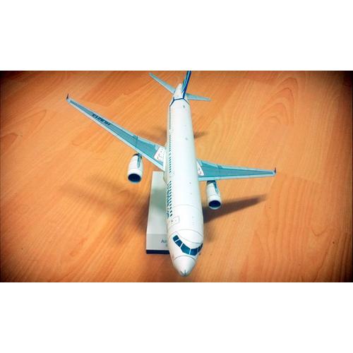 Jual DIY Miniatur Papercraft Pesawat Airbus A321 Air Busan - Jakarta ...