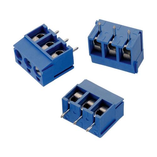 Jual Terminal Block 3P Screw 3 Pin Skrup PCB Blok 5mm Cable Connector ...