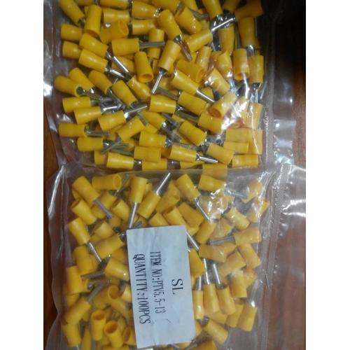 Jual Skun Pin untuk kabel 4-6 mm / insulated pin terminal - Kuning ...