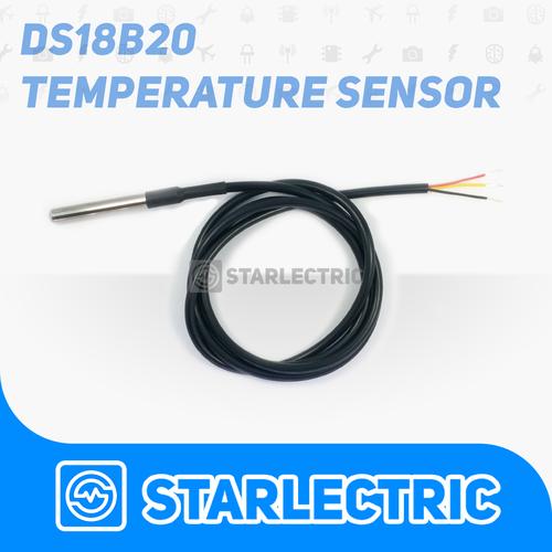 Jual DS18B20 Temperature Sensor / Sensor Suhu - Waterproof - Jakarta ...