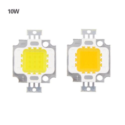 Jual 10w / 10 watt COB LED Chip epistar white/warm white 12v DC / 10 ...