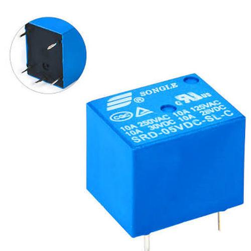 Jual Relay 5v 10A 5 KAKI / 5PIN SRD 5VDC control switch ac dc T73 ...