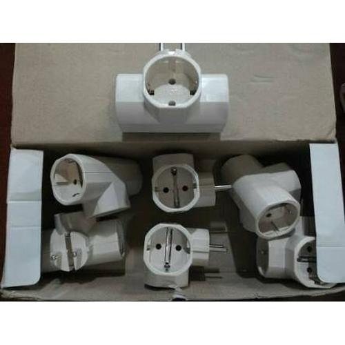 Jual Uticon Steker T Arde 3 Way Socket With Grounded Plug - Jakarta ...