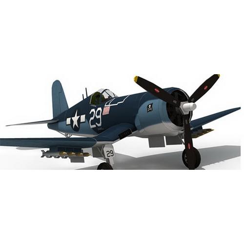 Jual DIY Miniatur Papercraft Pesawat F4U Corsair Aircraft - Jakarta ...
