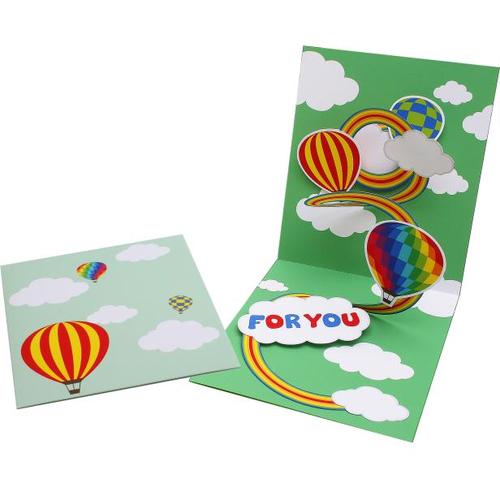 Jual DIY Papercraft Pop Up Card Balon 01 - Jakarta Timur - Merpati ...