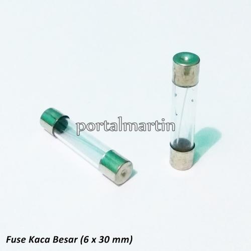 Jual Fuse Kaca Besar (6 x 30 mm) Berbagai Ukuran Ampere isi 100pcs ...